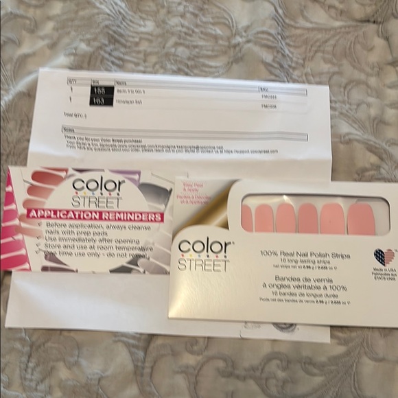 Color Street | Makeup | Color Street Blush Pink Nail Strips | Poshmark